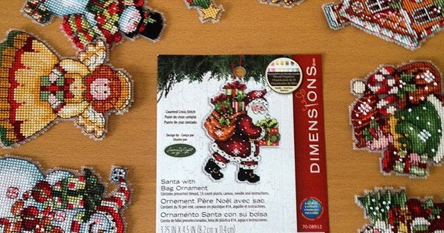 Alla's needlework: Последняя 12ая игрушка от Dimensions