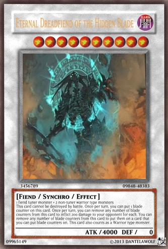Yugioh Custom Card (Credit to yugiohcardmaker.net check em out)