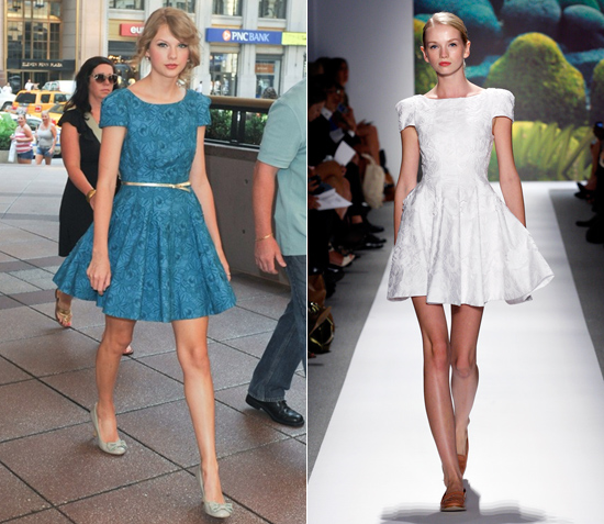 Fashion & Style Blogger: Trend/SideWalk: Taylor Swift - Dress
