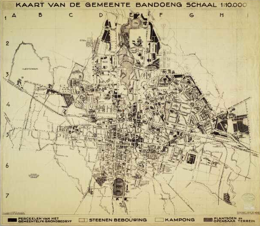 Hafiz Amirrol: Old Maps of Bandung (1921-1946)