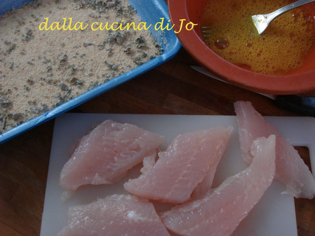 Pangasio impanato da dalla cucina di Jo su Akkiapparicette