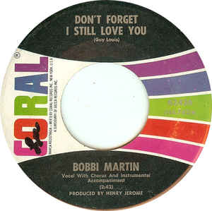 FROM THE VAULTS: Bobbi Martin born 29 November 1943
