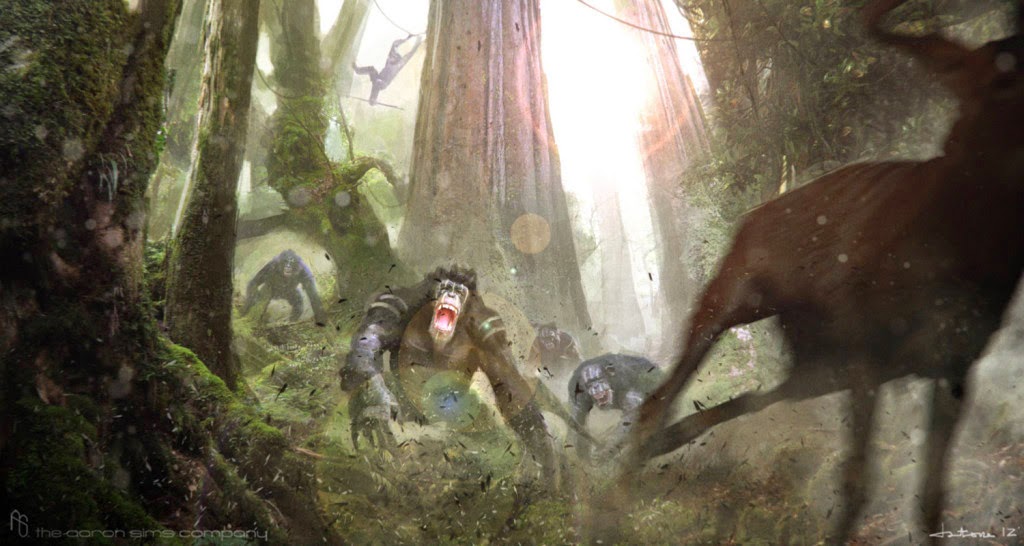 Exclusive Interview: DAWN OF THE PLANET OF THE APES Concept Artist ...