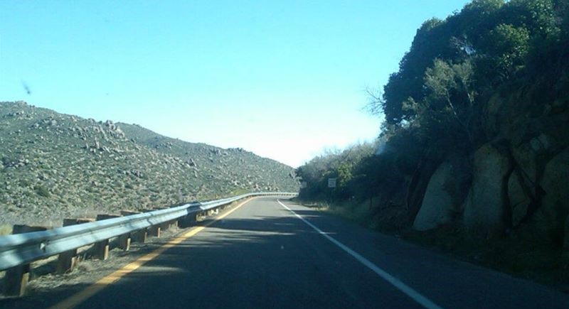 Old US Route 89 (Arizona State Route 89) between Prescott and Wickenburg