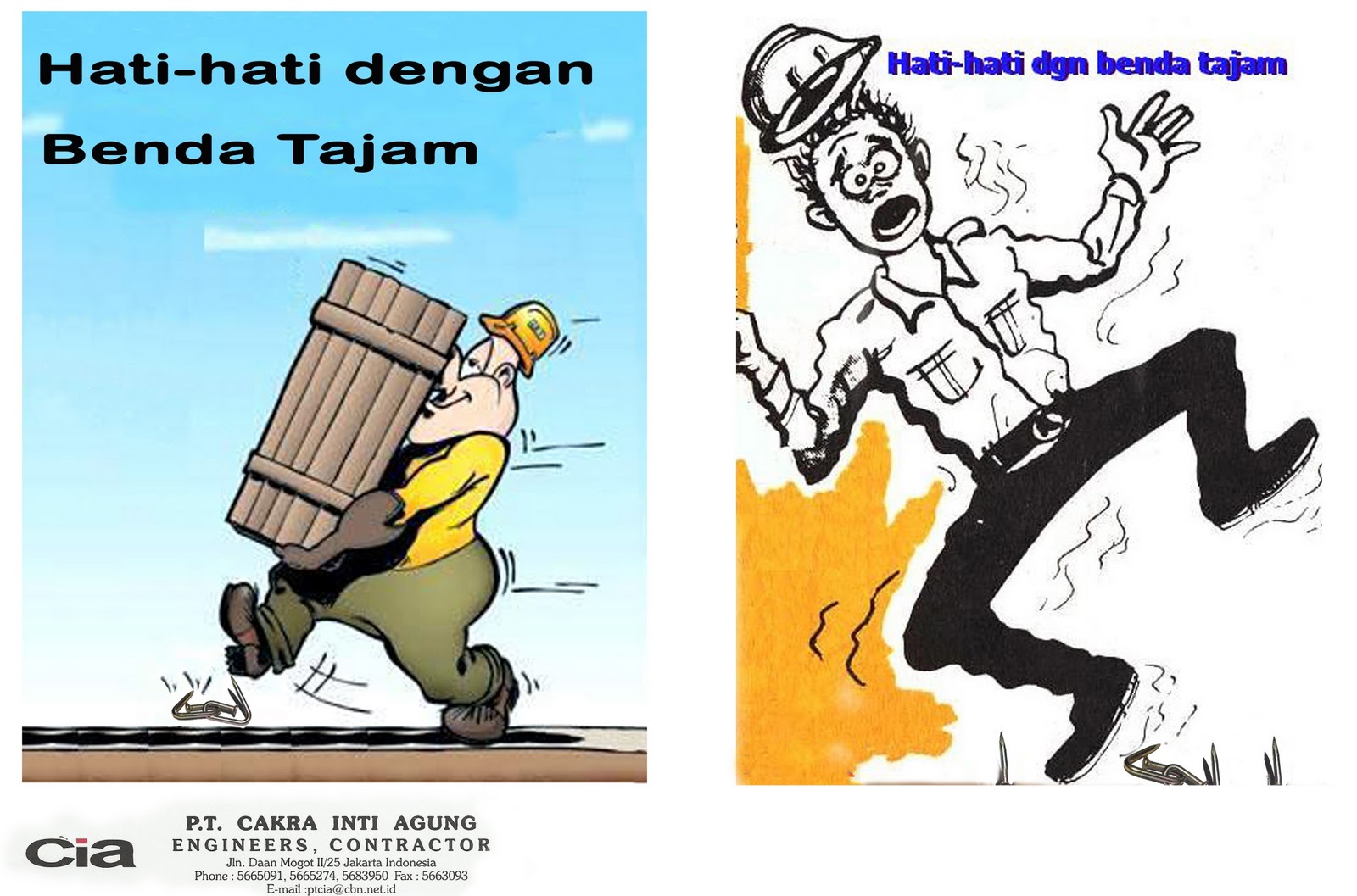 Buletin Cakra: Contoh Poster K3