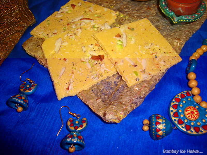Sailaja Kitchen...A site for all food lovers!: Bombay Ice Halwa Recipe ...
