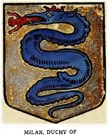 All about heraldry : drawings of coats of arms: MILAN - ITALY