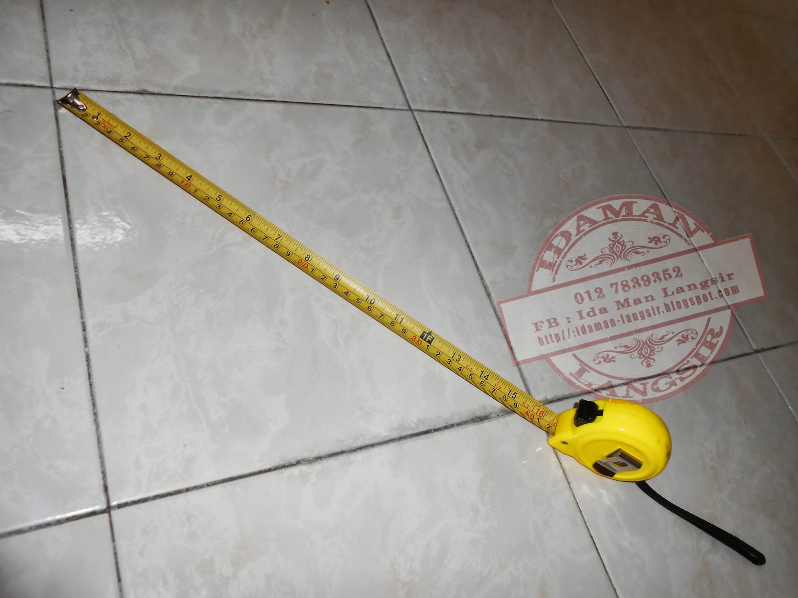 Ida Man Langsir: Cara Ukur Langsir : Tempah Langsir