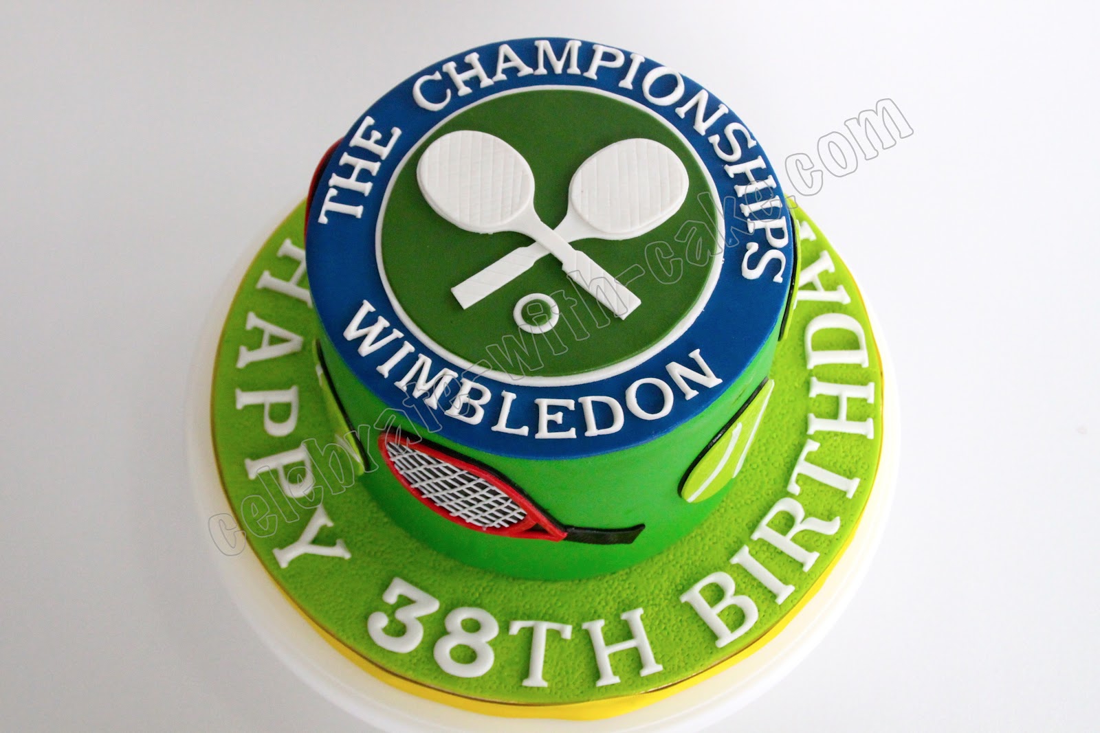 Tennis Themed Cake