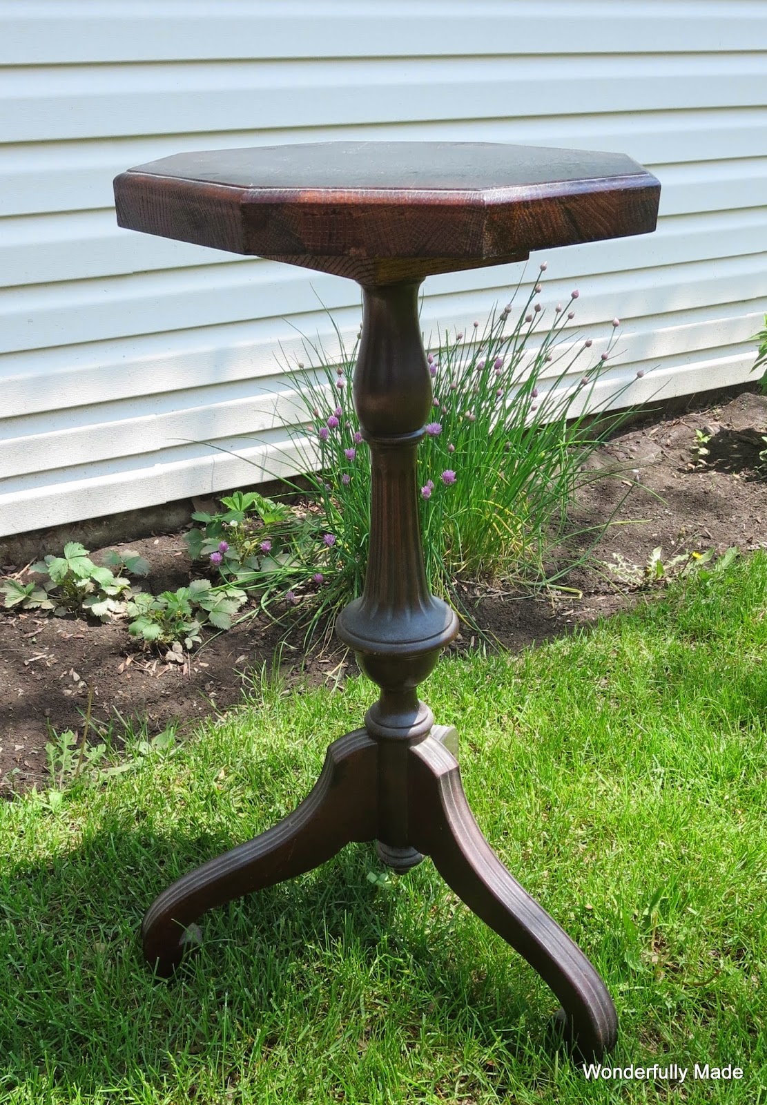 "Wonderfully Made": Music-Inspired Side Table