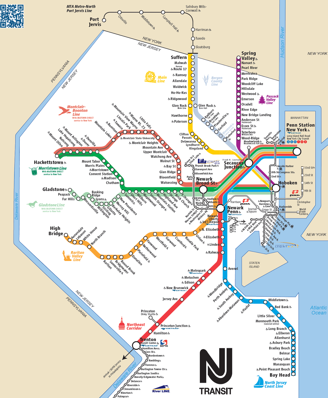 RegionalBahn: Barangolás a New Jersey Transit hálózatán