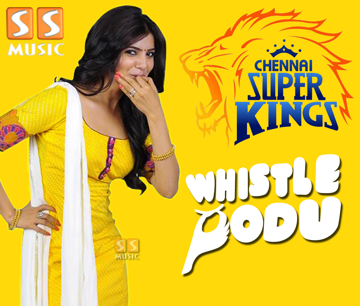 Special Chennai Super Kings Whistle Podu Wallpapers ~ SS Music