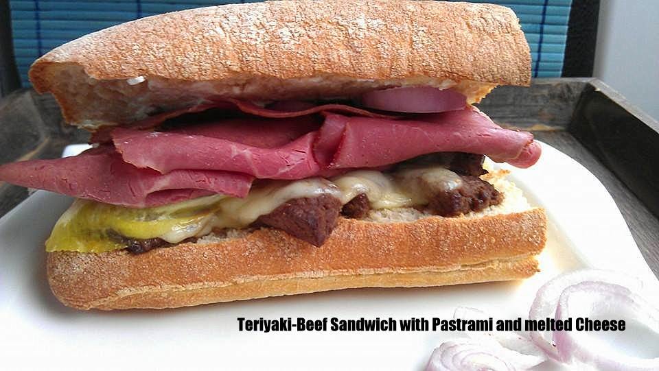 sia´s soulfood foodblog: Sandwich-Reihe: Teriyaki-Beef Sandwich mit ...