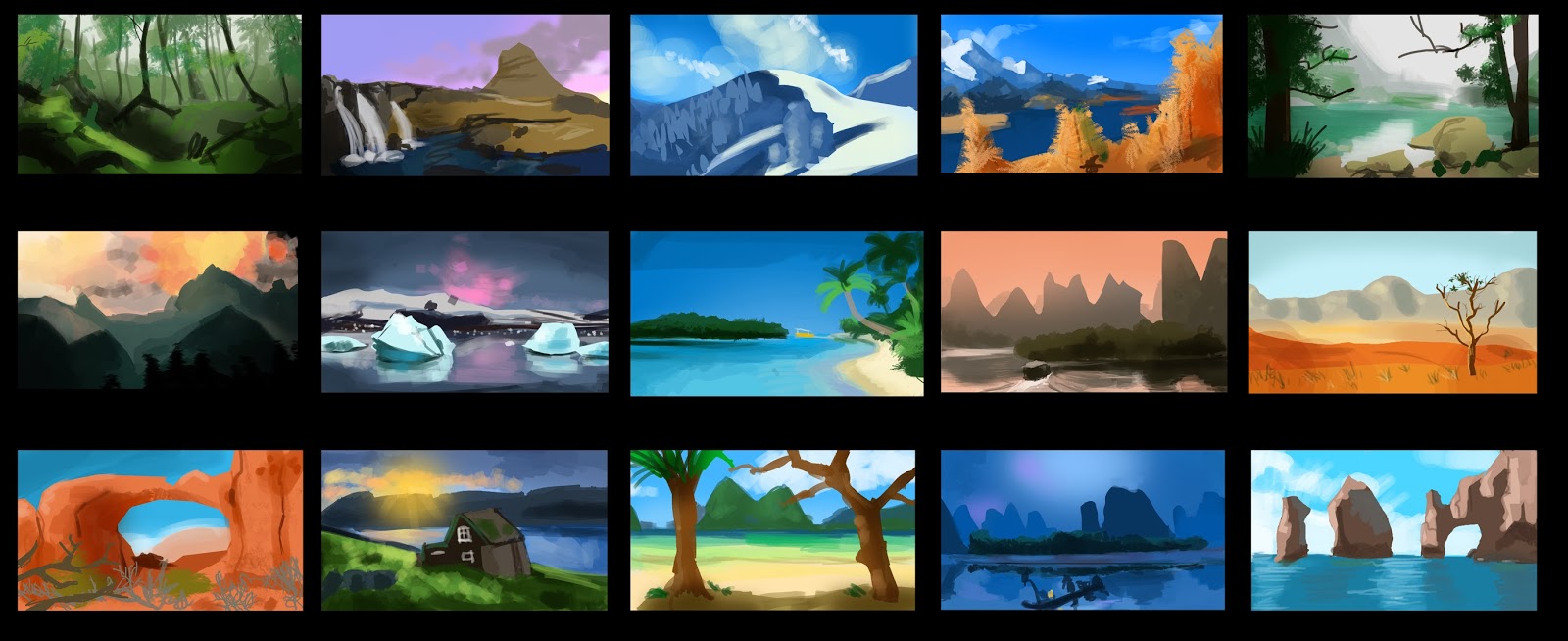 Joe Pearman Art: Speed Painting 01