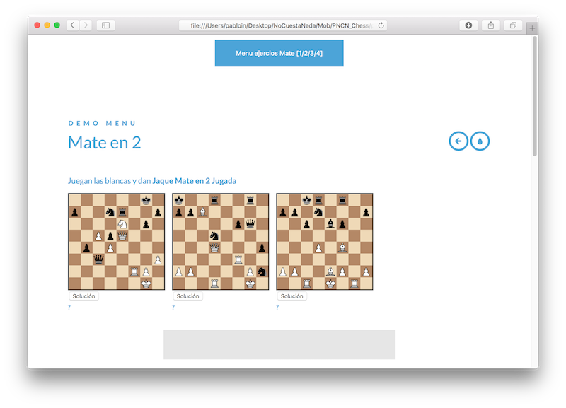 Chess y Menu - (Parte I) - Parte Web HTML5 ~ Java y Android en blogspot