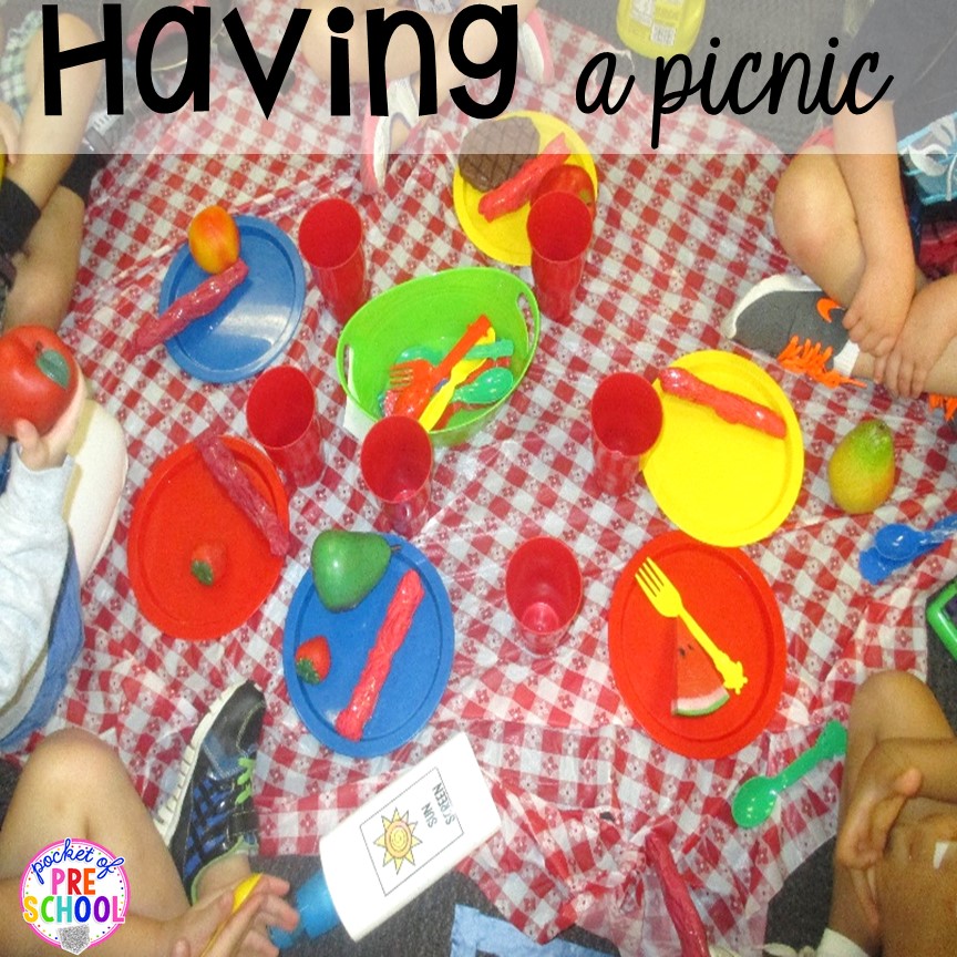 Camping Dramatic Play - Pocket of Preschool
