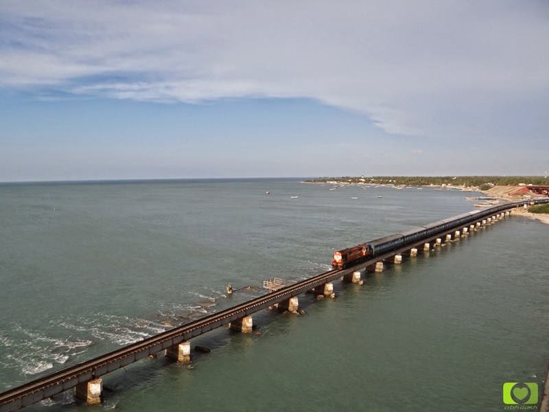 The Pamban Bridge, Rameswaram