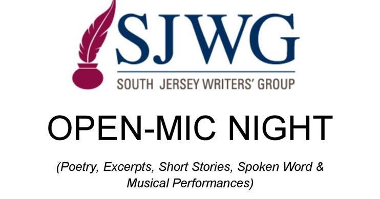 The South Jersey Writers' Group Blog: South Jersey Writers' Group Open ...