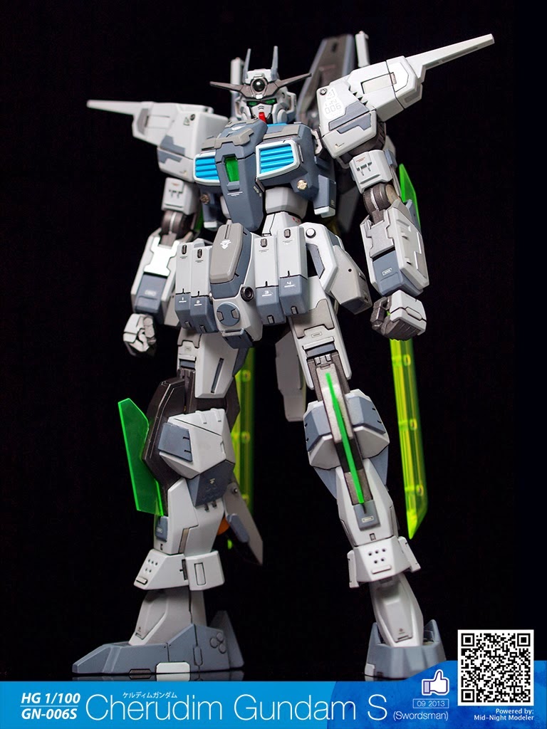 1/100 Cherudim Gundam S - Custom Build
