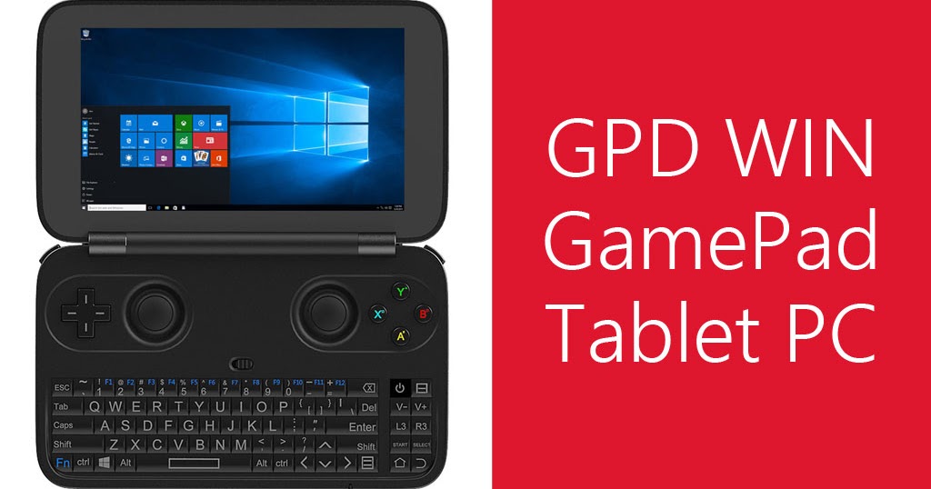 GPD WIN GamePad Tablet PC w/ Intel Processor & Windows 10 Flash Sale ...