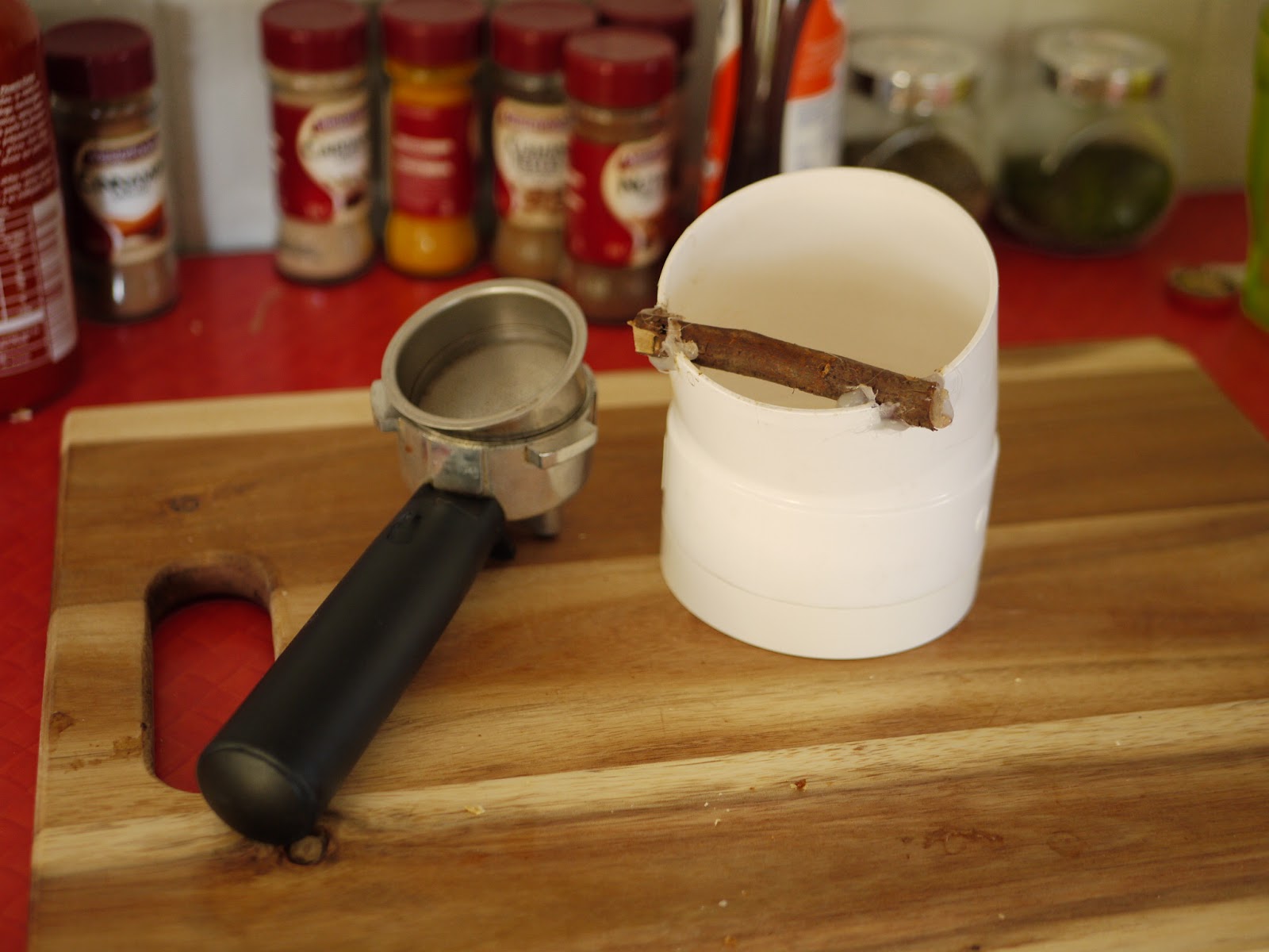 in my view ...: (DIY) coffee banger - updated