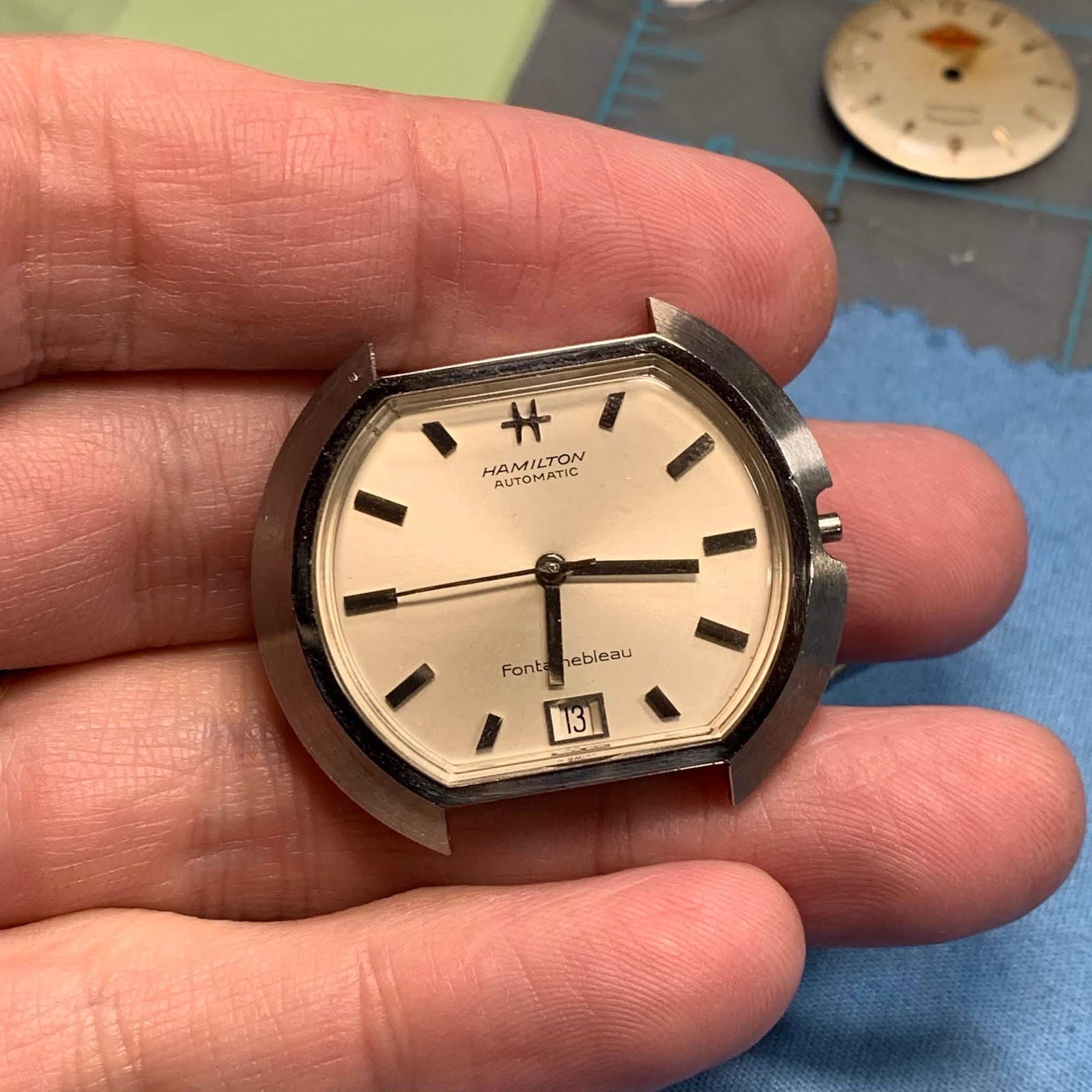 Vintage Hamilton Watch Restoration: 1968 Fontainebleau