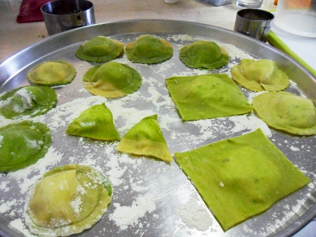 Nomenclatura de massas italianas recheadas