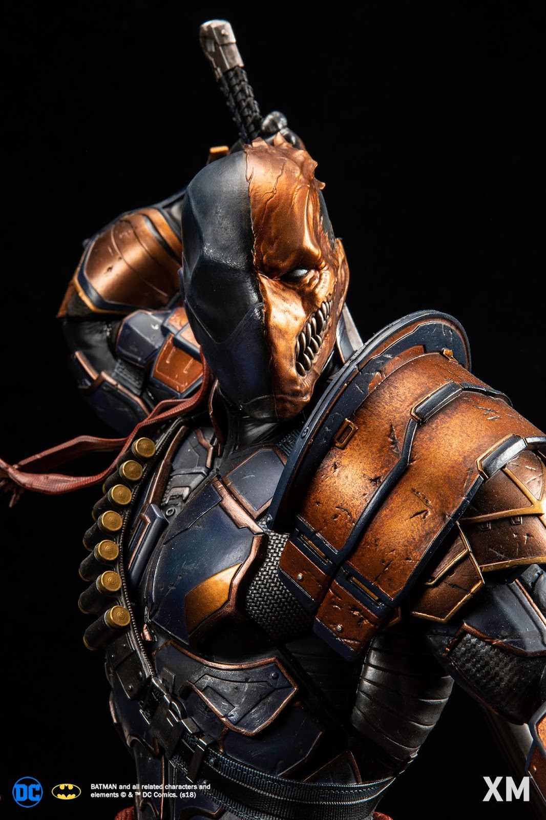 The Deathstroke Files: Deathstroke Samurai Statue From the XM Original ...