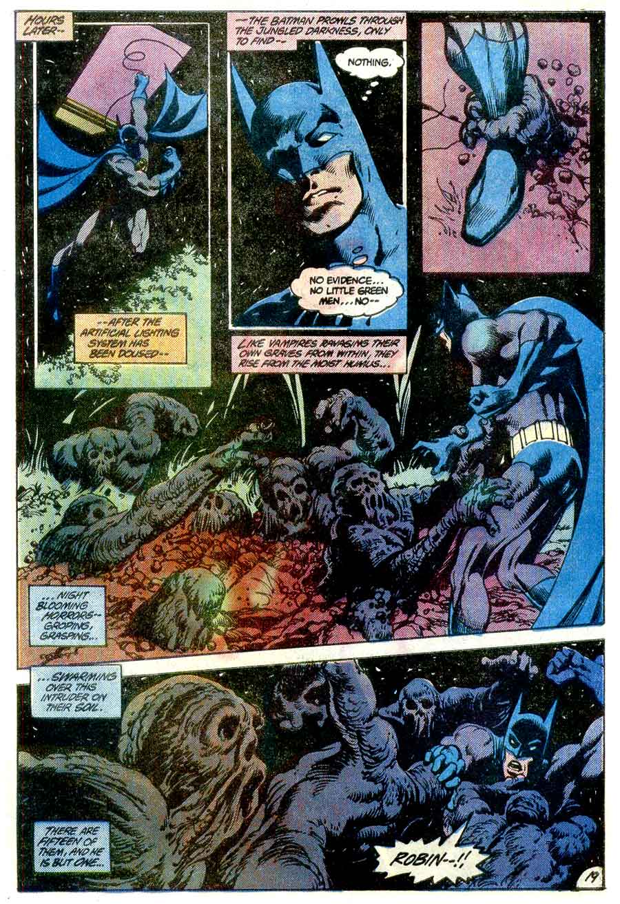 Batman #367 - Don Newton art - Pencil Ink