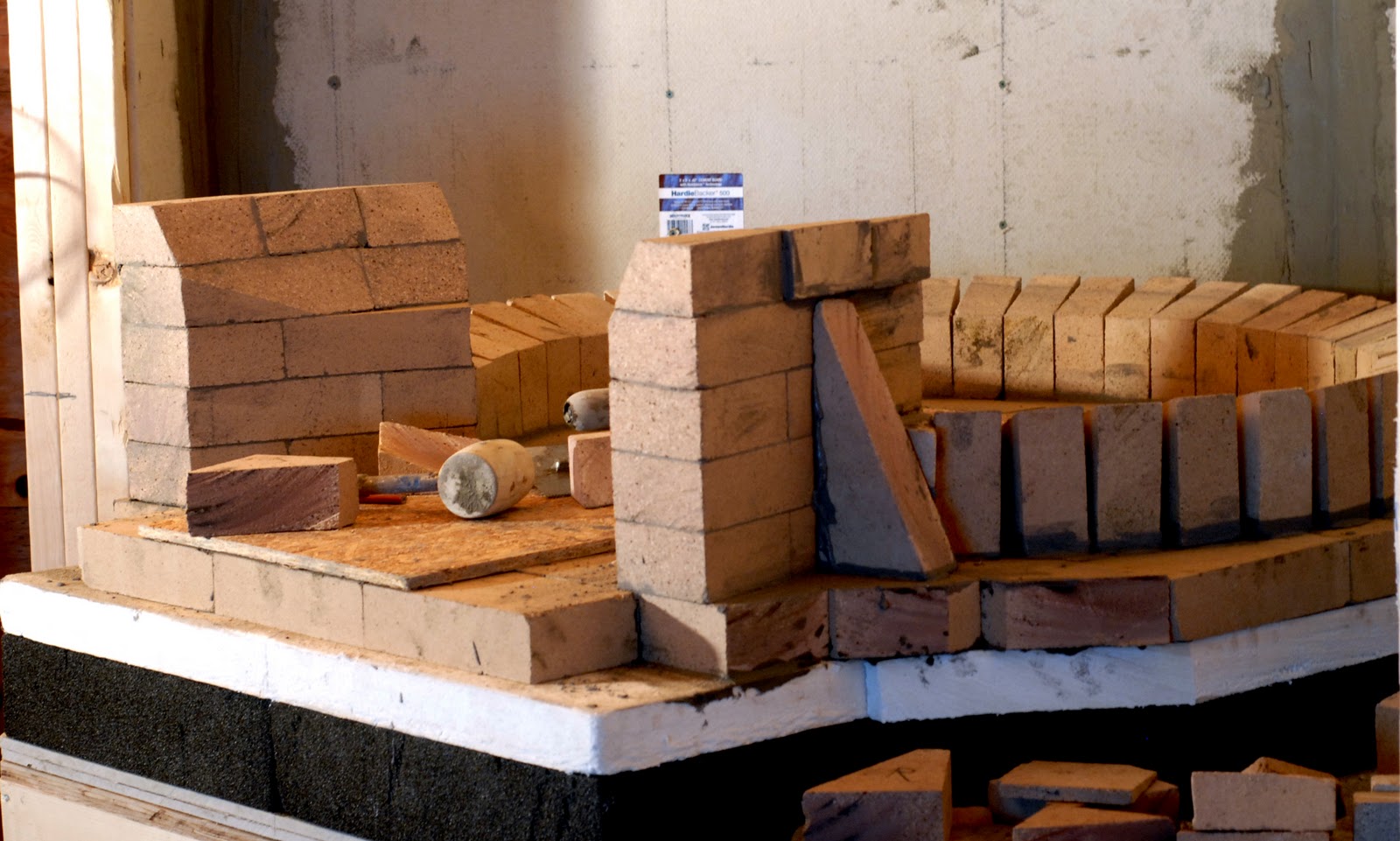 True Brick Ovens: Indoor Brick Oven Construction: Part 3