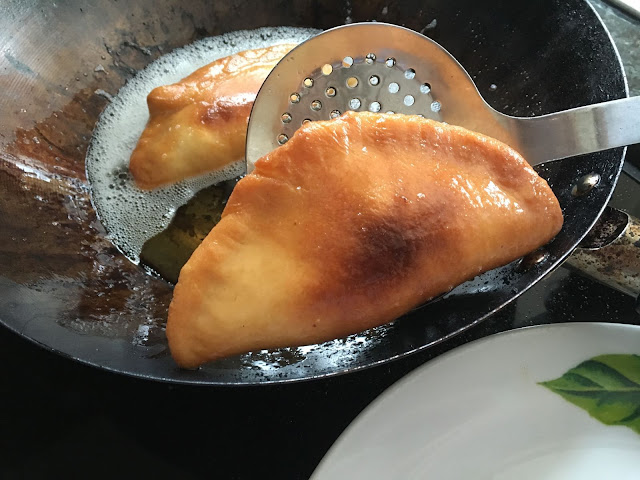 Panzerotti With Tomatoes and Mozzarella