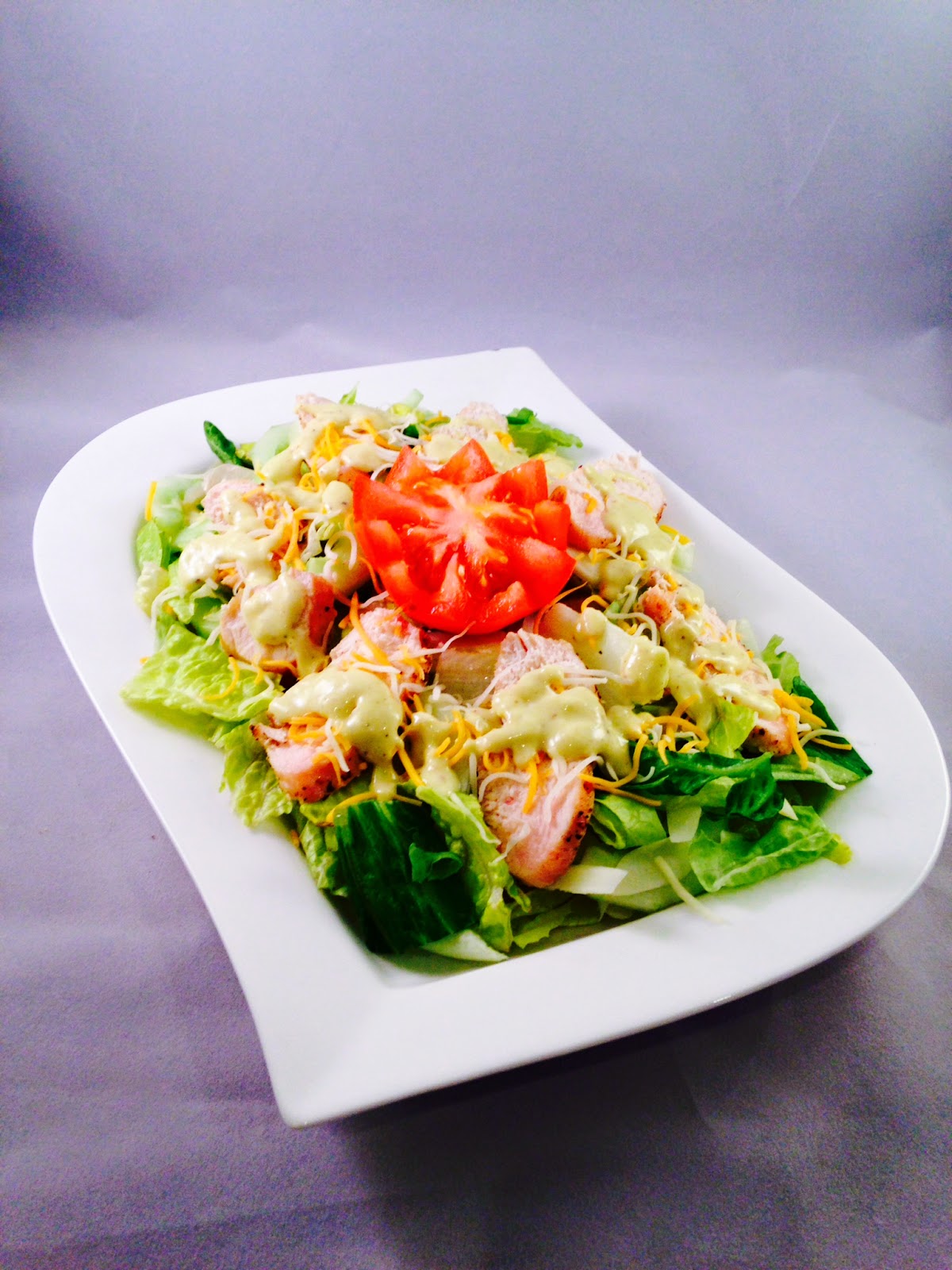 Sofie's Kitchen: Chicken Caesar Salad with a Healthy Caesar dressing