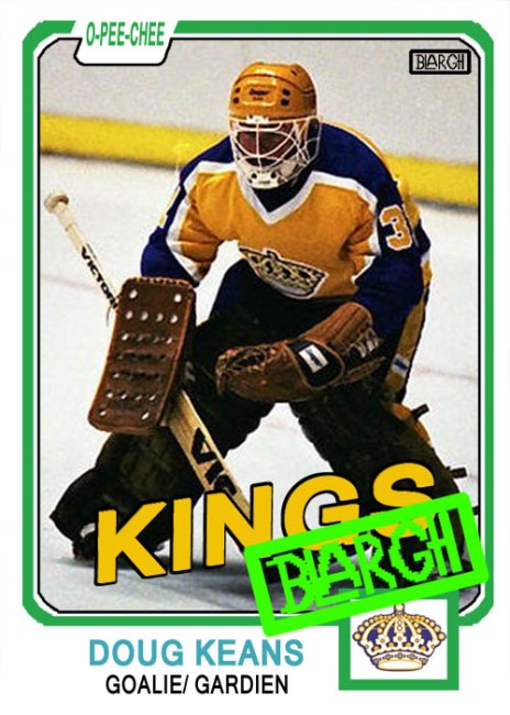The Cardboard and Me: 1981-82 OPC Reboot: Whalers and Kings