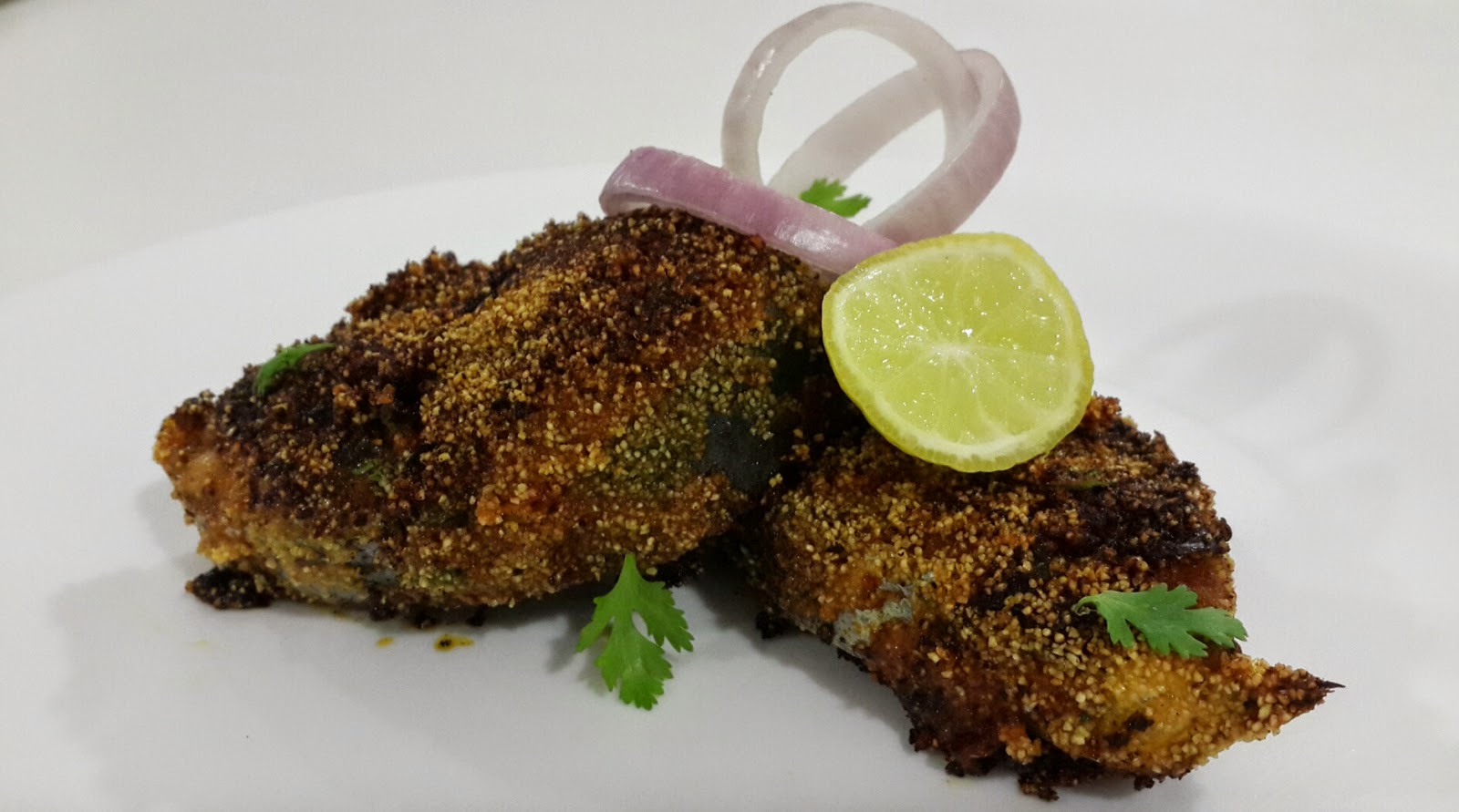 AnnaParabrahma: The Gutless Foodie's Surmai Rawa Fry