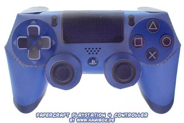 Ninjatoes' papercraft weblog: Papercraft PlayStation DualShock 4 controller