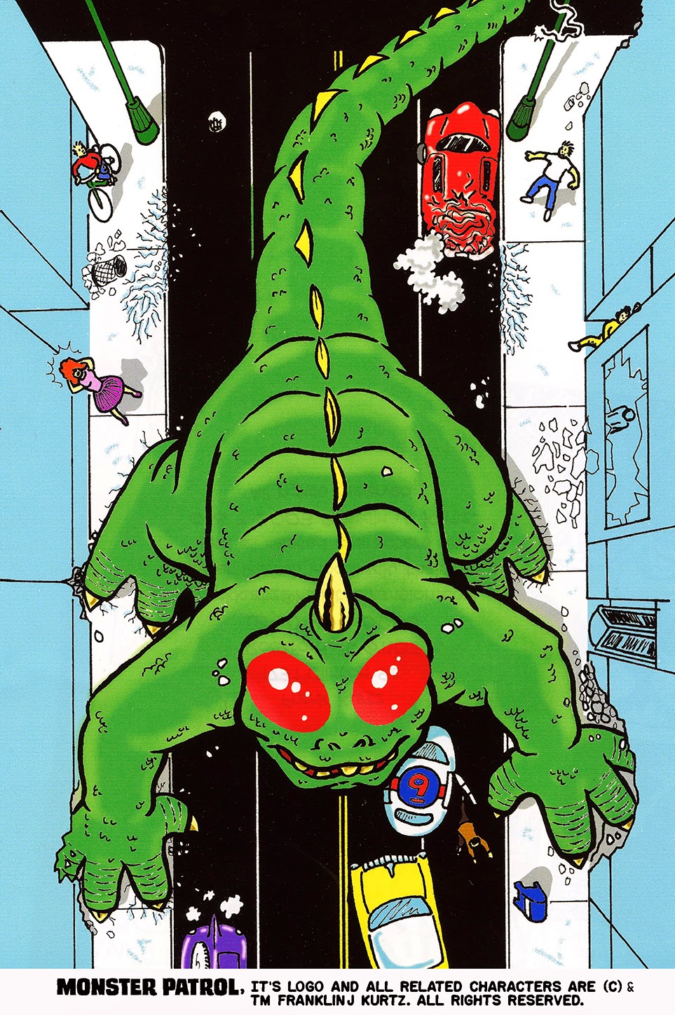 The Laughing Reindeer: 01/08/2015 -- Monster Patrol Returns!