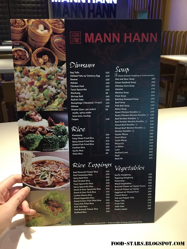 Food-Stars: Family Time at Mann Hann, Z Square Mall, Quezon City ...