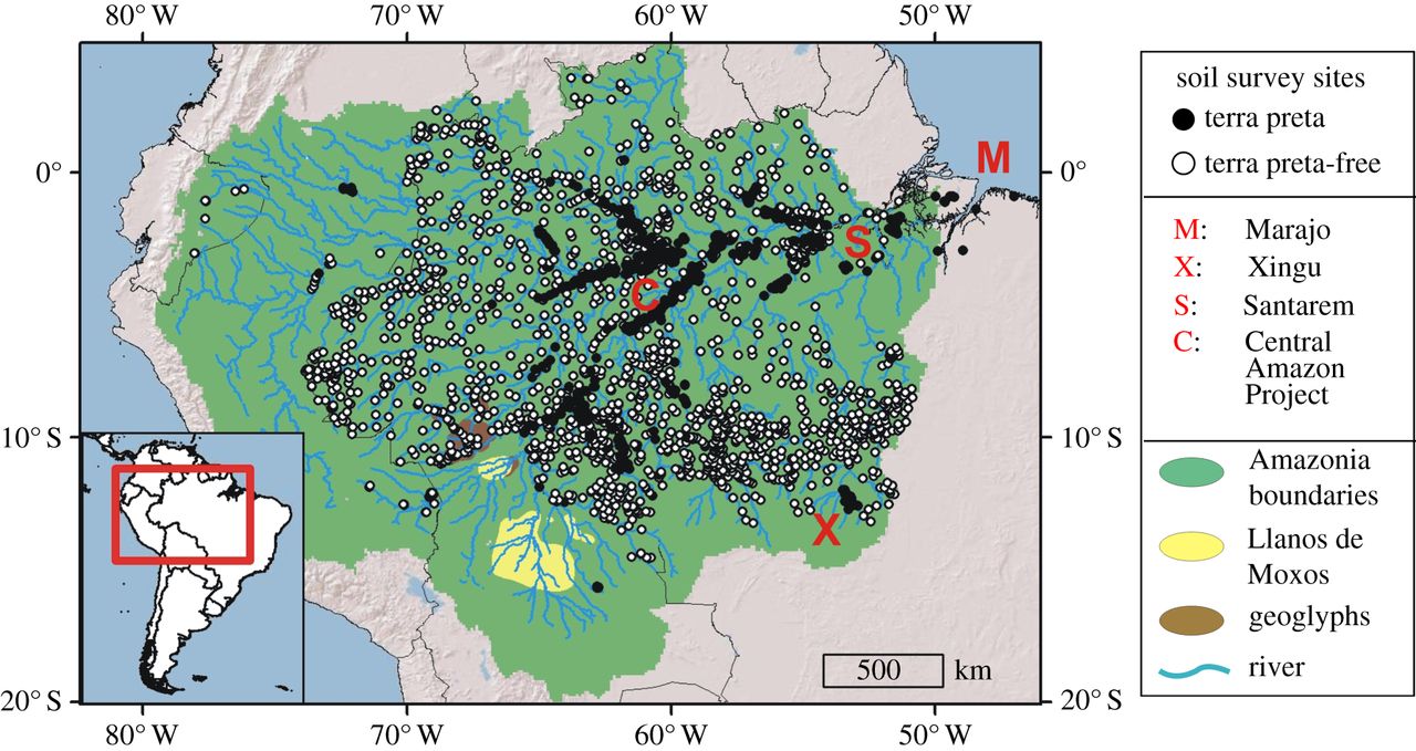 Amazonian Tribes Map