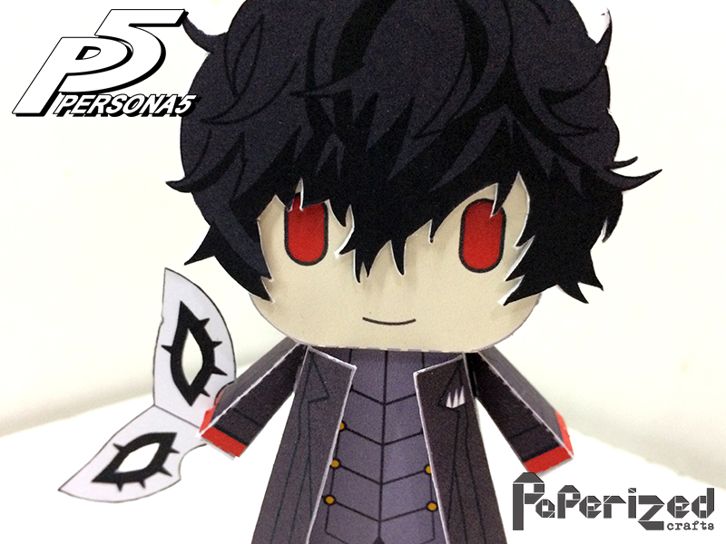 Persona 5: Akira Kurusu (AKA The Phantom / Joker) Papercraft ...