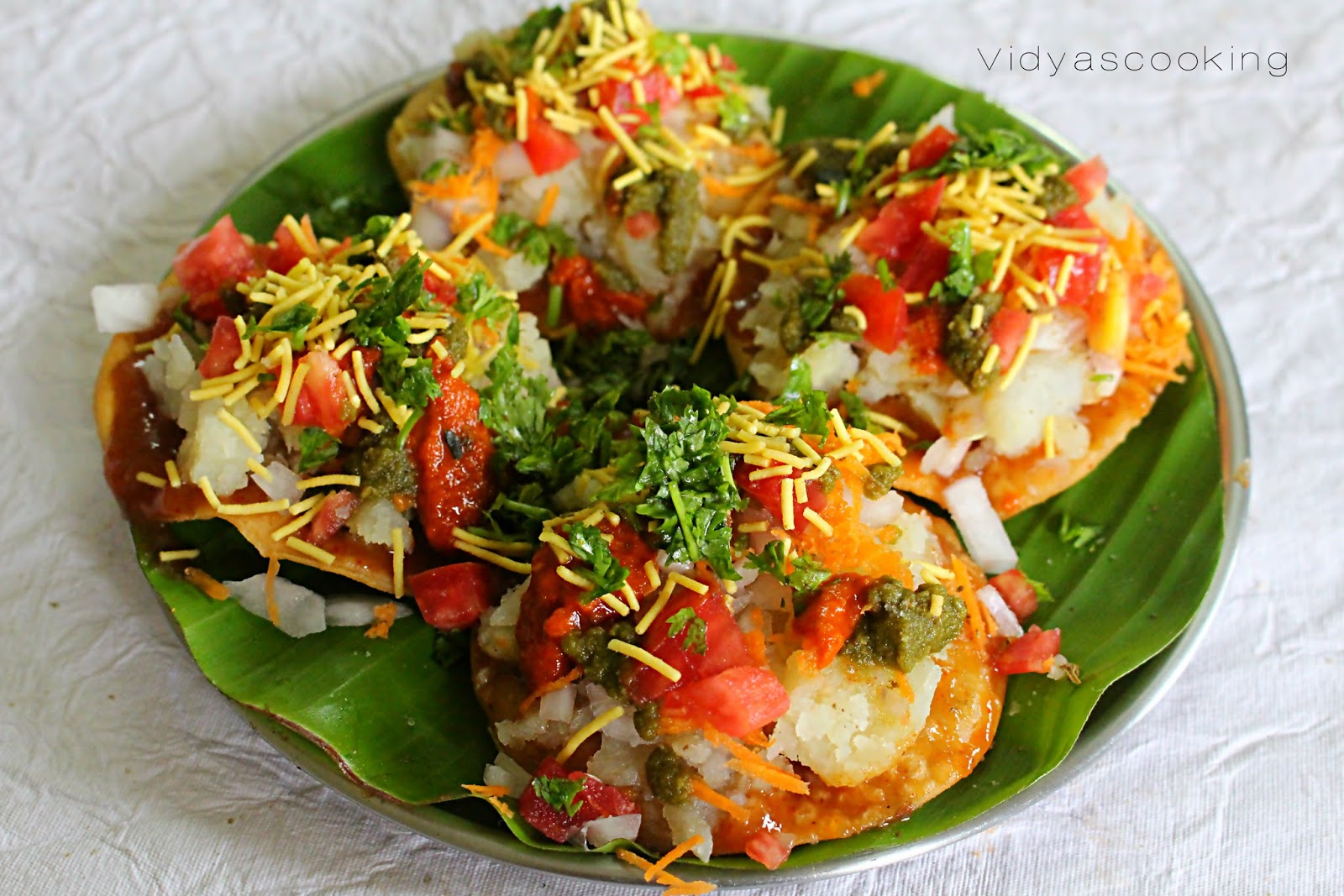 Street Food Series: Sev Puri Chaat Recipe