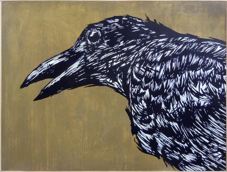 MATHEW CURRAN: RAVEN STENCIL