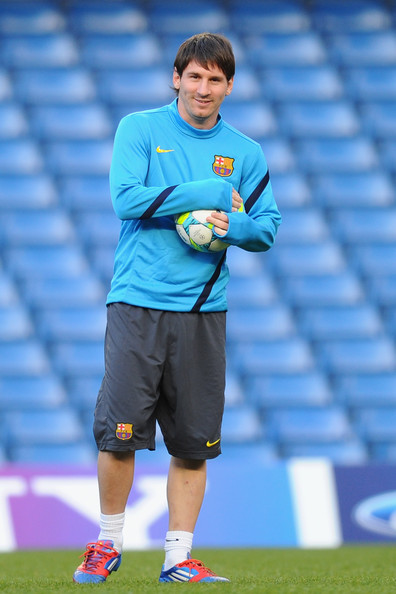 pictures Lionel Messi on Training 2012