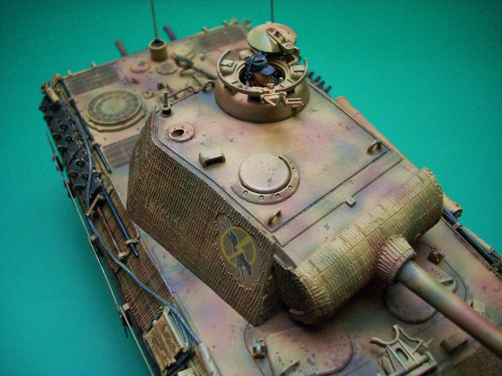 Dave's Tank Workshop : Panther Ausf A (Bf) LSSAH France 1944