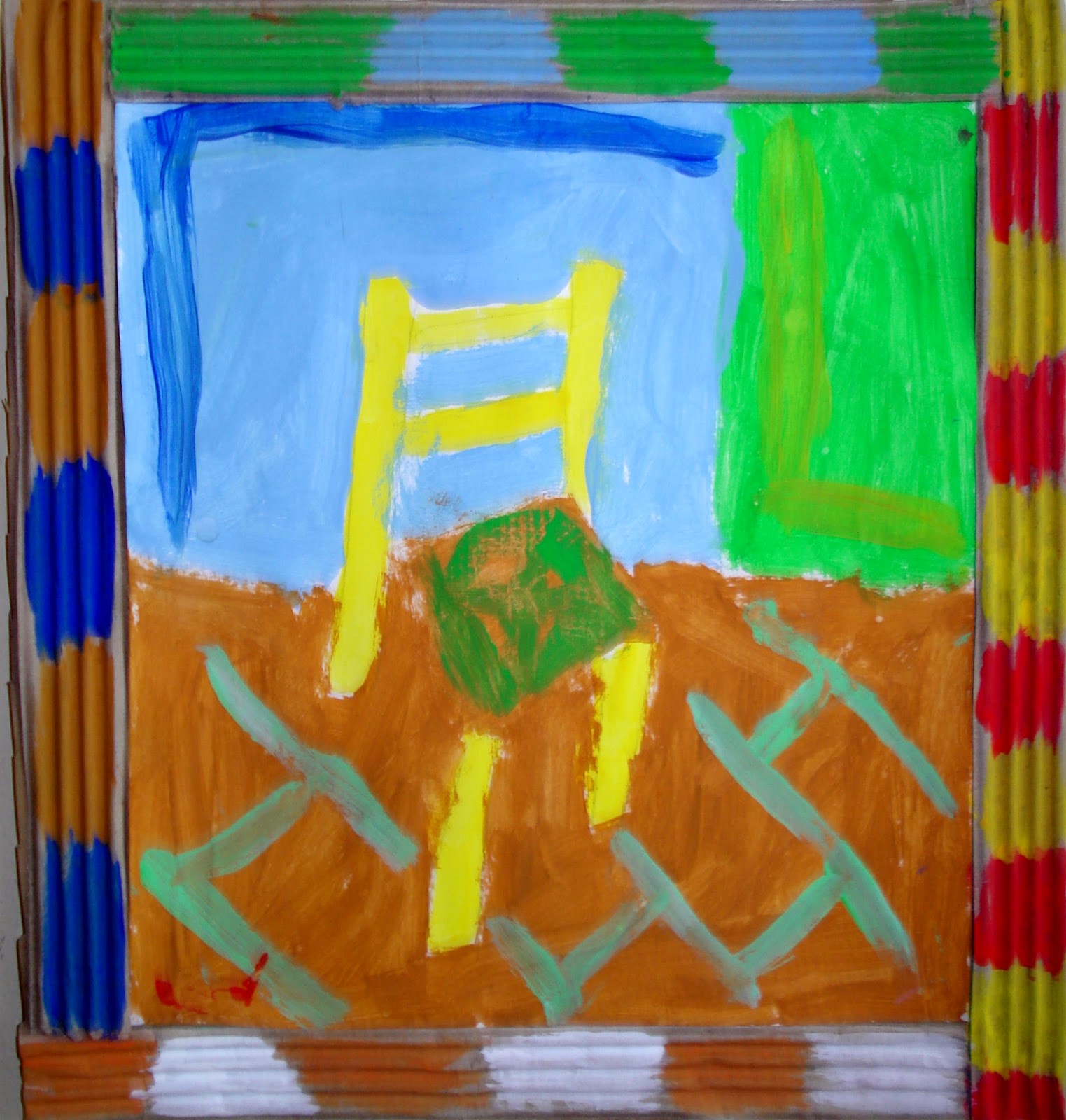 κόκκινη ξυλομπογιά: μικρά έργα τέχνης απο μεγάλους ζωγράφους!