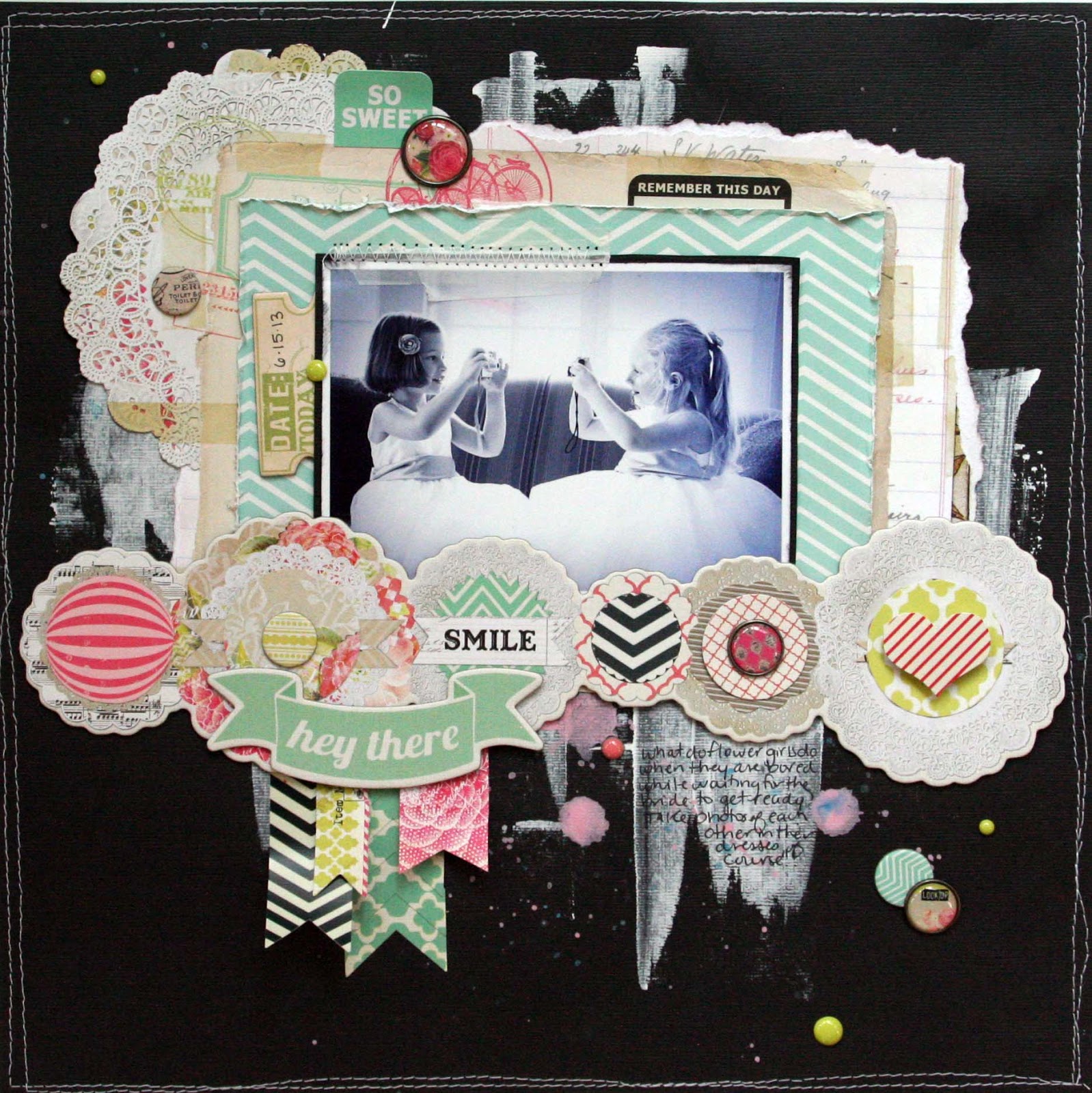 Audrey's Reflection: Hey There Flower Girls!