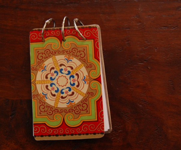 House InsideOut: New Tin Notebook