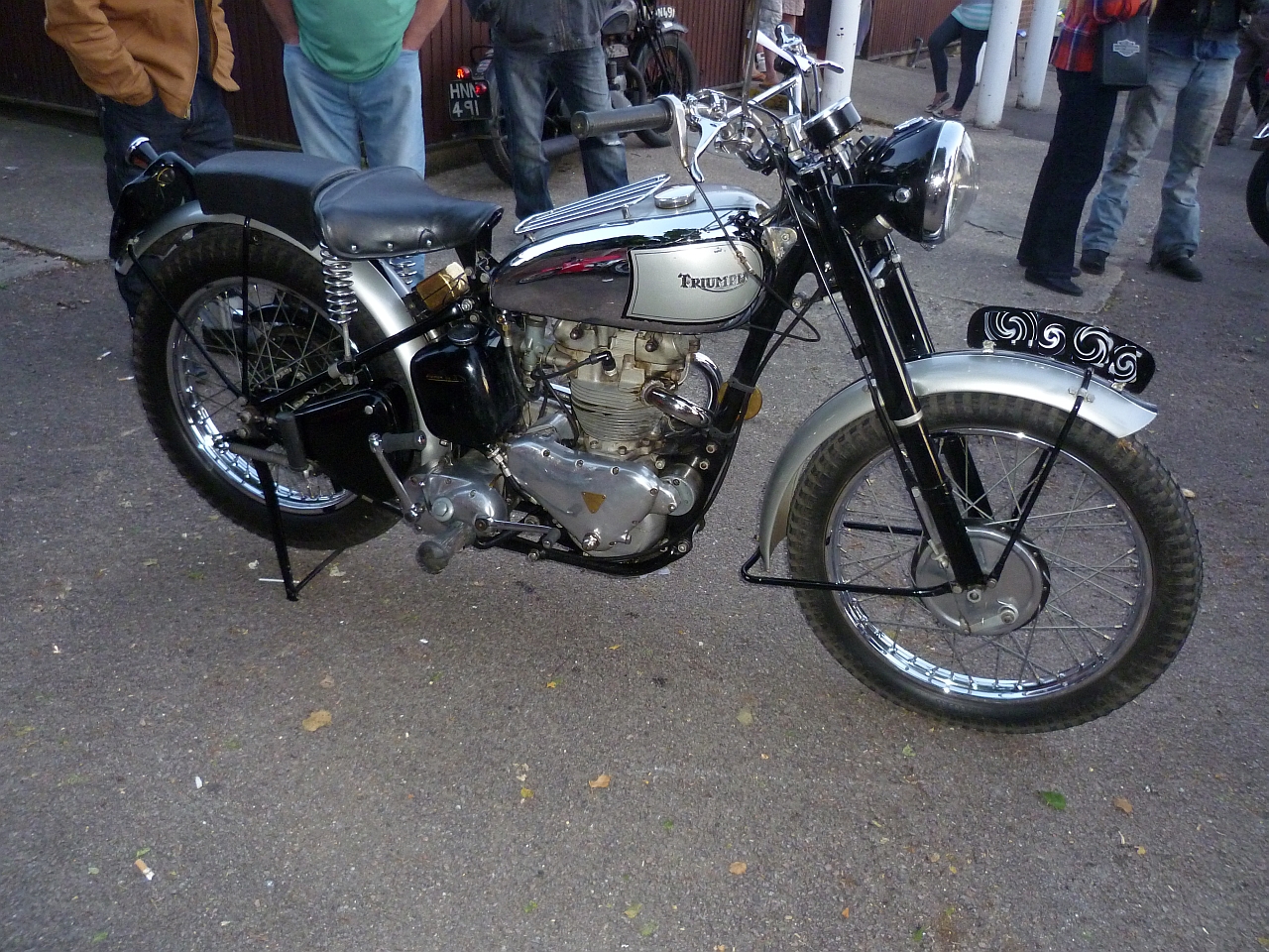 THE ALL ALLOY 500 PRE UNIT TRIUMPHS: 1951 Triumph TR5 Trophy