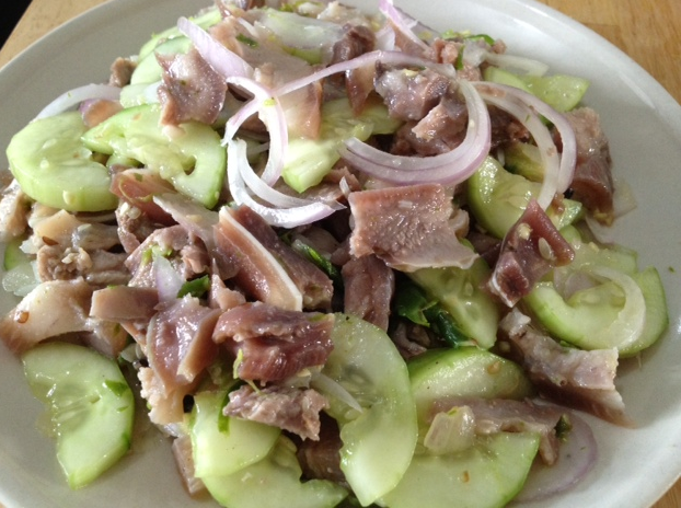 Pig’s head salad | Rakhine food recipes