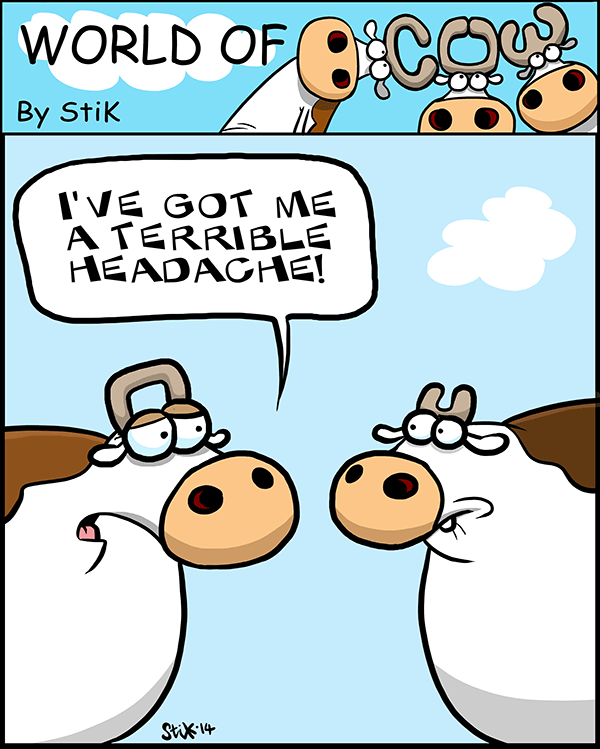 The Cartoonist known as StiK: World of Cow