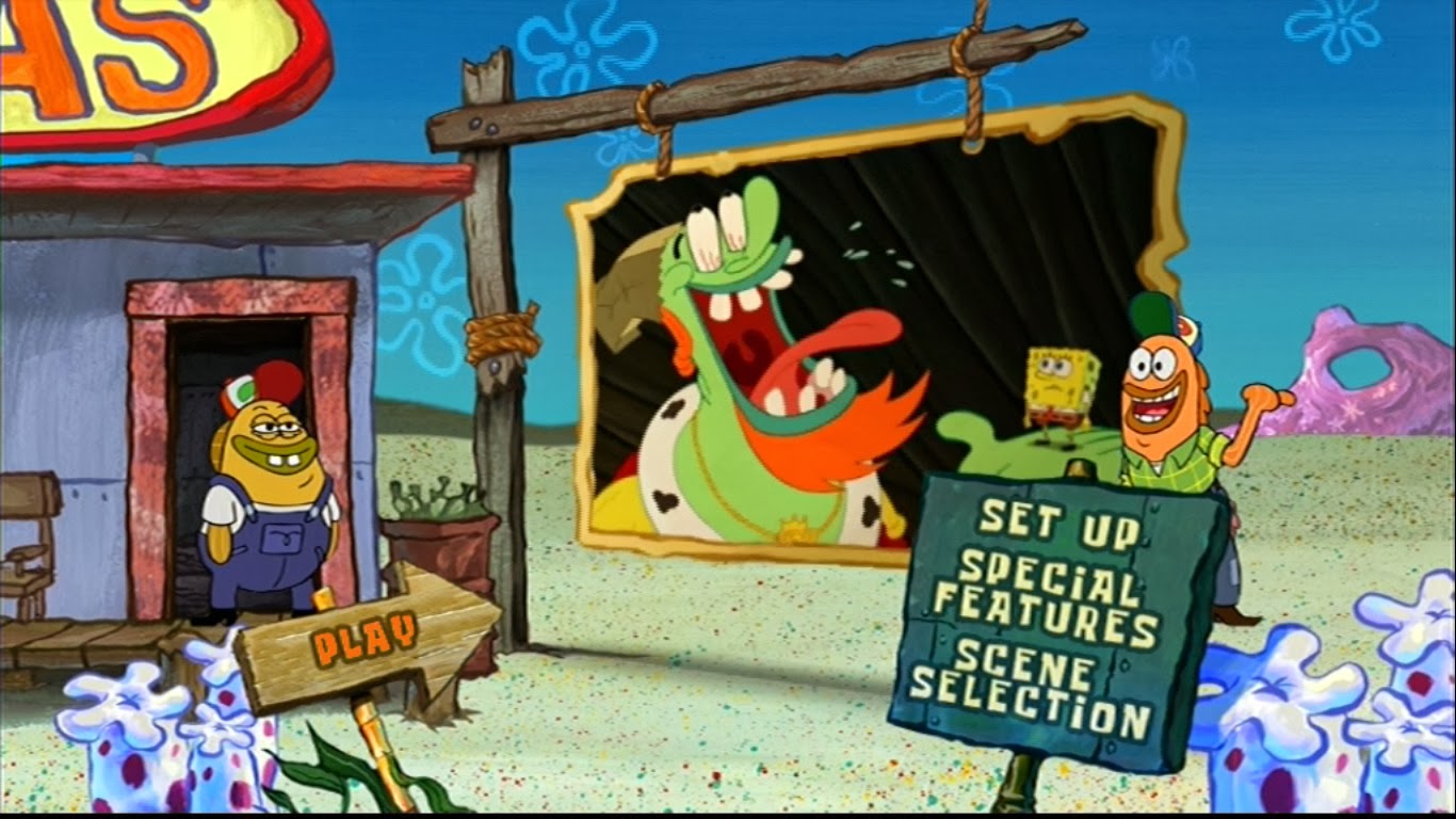 The Spongebob Squarepants Movie Dvd Menu